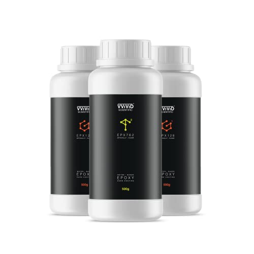 VViViD Optically Clear 2-Part Epoxy Resin Hard Coating (3lb / 1500g ...