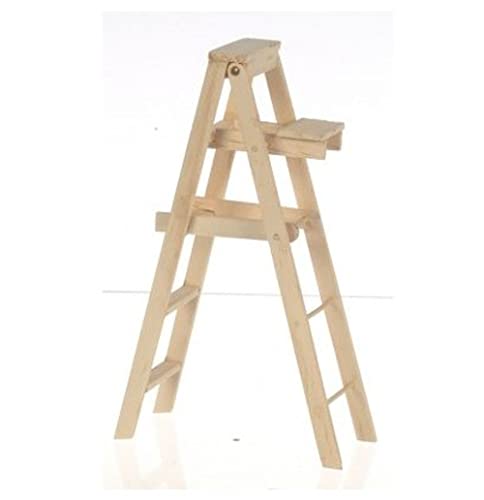 Handley House Dollhouse Miniature Unfinished Step Ladder – WoodArtSupply
