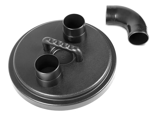 WEN 12-Inch Cyclone-Style Dust Collection Separator Lid with 2.5-Inch ...