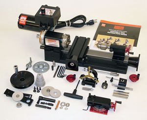 Sherline 4400C - CNC-ready 3.5" x 17" Lathe Package – WoodArtSupply