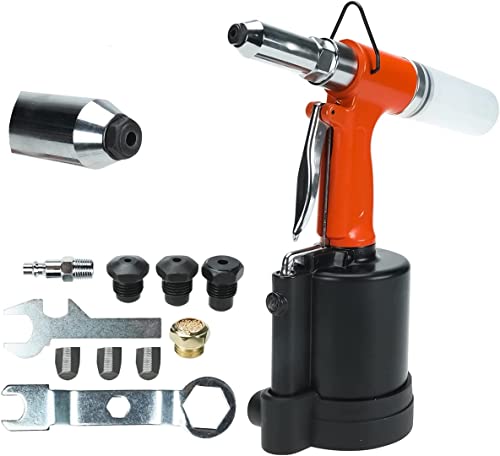 BTSHUB 1/4" Hydraulic Air Rivet Gun, Pneumatic Hydraulic Rivet Tool, S ...