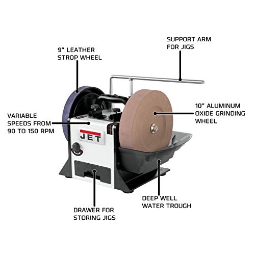 JET JWS-10 Variable-Speed Wet Sharpening System (727100) – WoodArtSupply