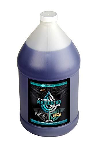 Premium Synthetic Machining Coolant - 128 FL. OZ. (1 Gallon) Cutting ...