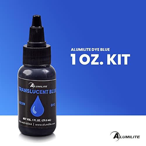 Alumilite Dye Liquid Color Tint Blue (1 oz) Highly Concentrated ...