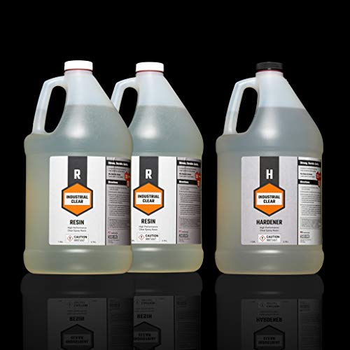 Industrial Clear - Rock Hard Epoxy Resin - 3 Gal Kit – WoodArtSupply