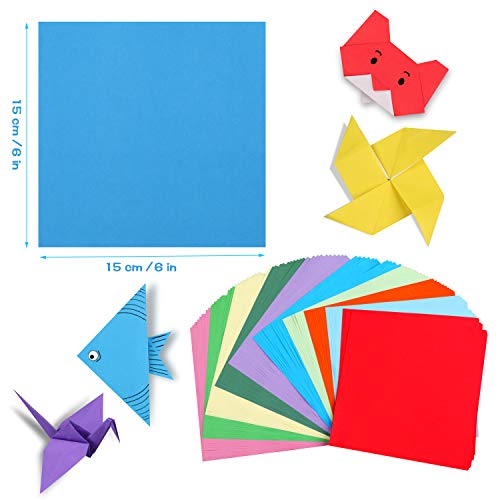 Yibeishu Origami Paper Kit with Instructions Book 20 Easy Origami ...