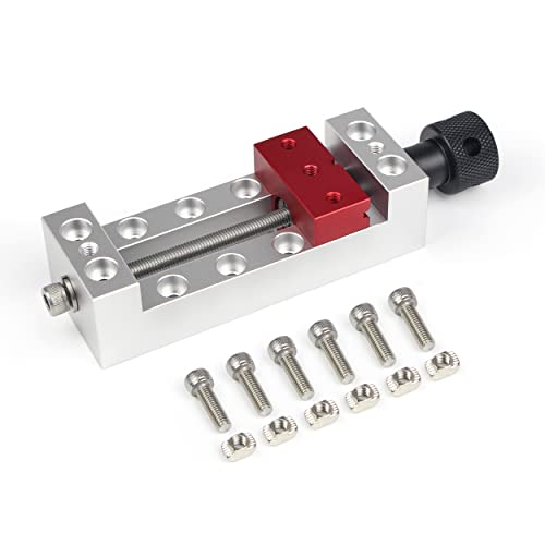 RATTMMOTOR Upgrade CNC Router Mini Vise Clamp, High-Precision DIY ...
