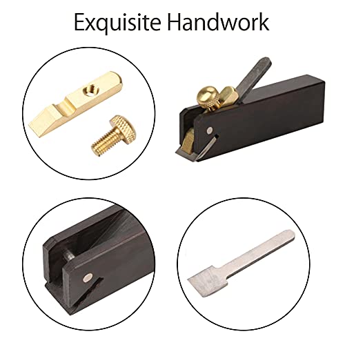 Hand Planer Ebony Mini Planer DIY Cable-line Working Hands Block Plane ...
