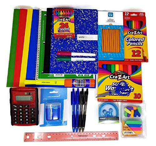 Back to School Supplies Essential Middle School Bundle - 4th Grade ...