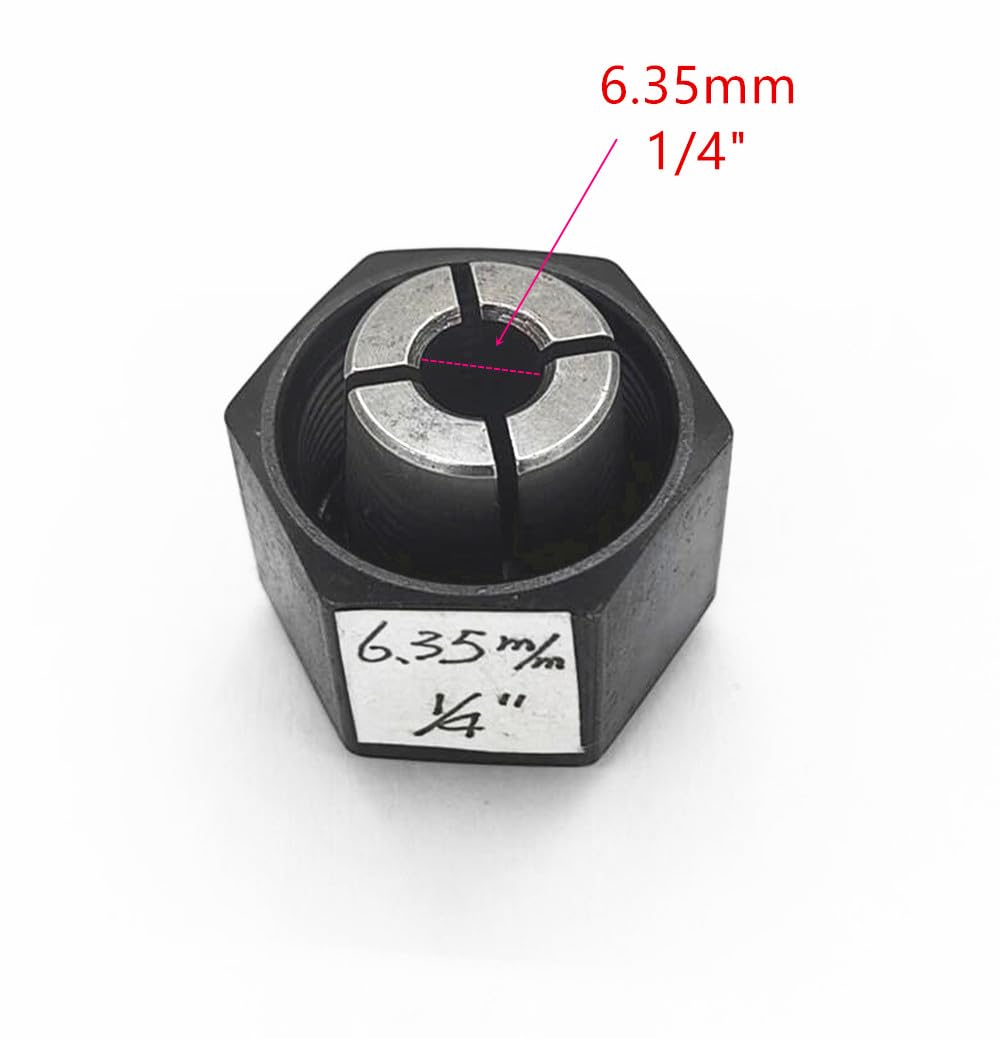Collet And Nut replace for Dewalt DW6214 DW616 DW618 DW621 DW625 router ...