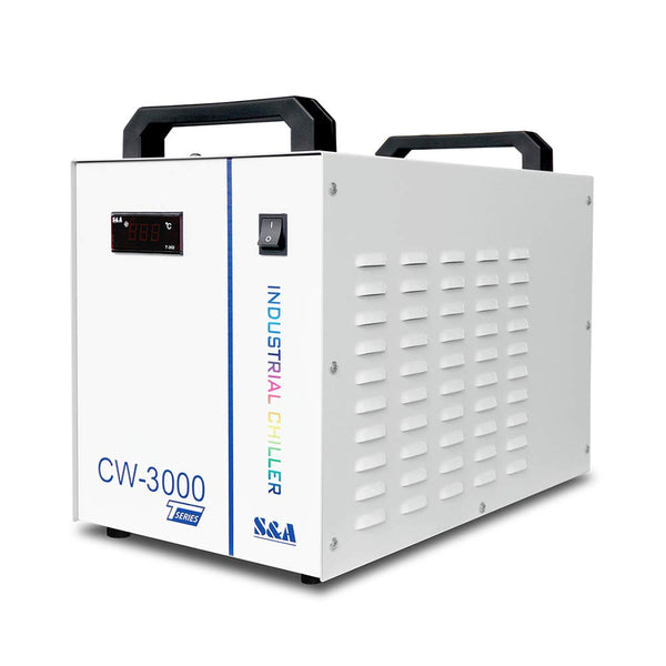 CW-3000DG Thermolysis Type Industrial Water Chiller for 60 / 80W Laser ...