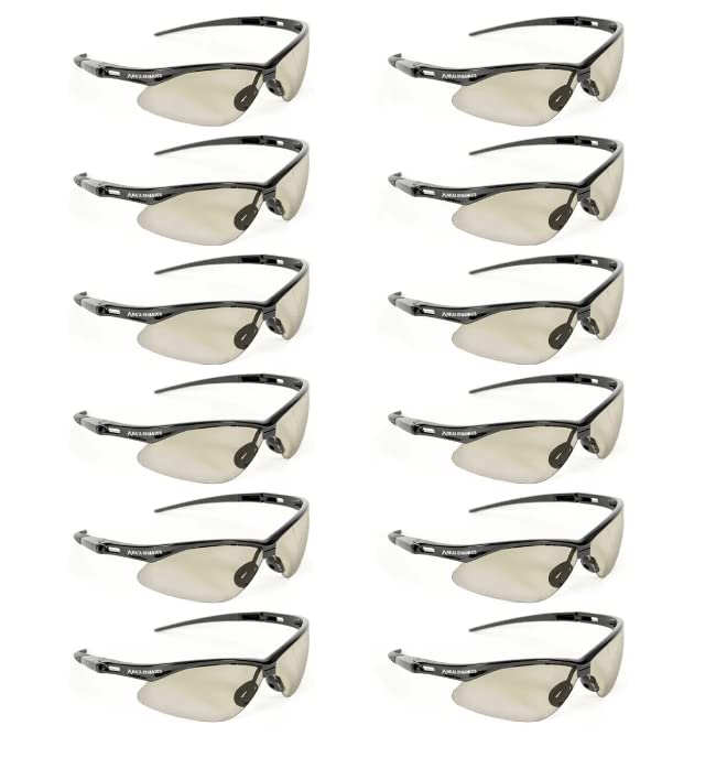 Malta Dynamics APEX Safety Glasses, ANSI/ISEA Z87.1, 12 Pair, Indoor ...