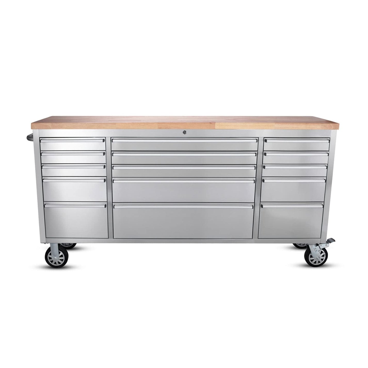 SINDA 72 Inch Tool Chest with Drawers and Wheels Mobile Workbench ...