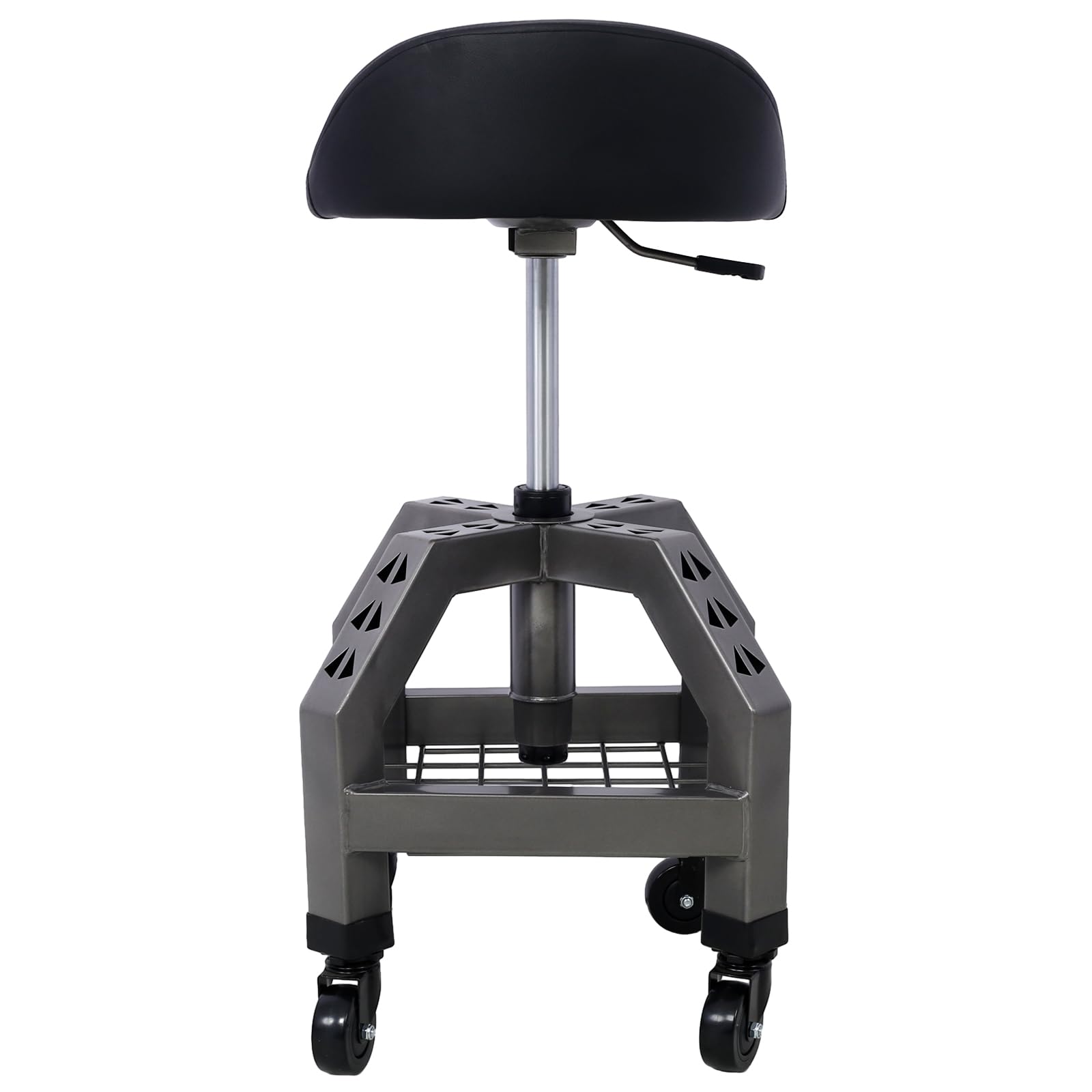 Tandagy Shop Stools with Wheels 360° Swivel Rolling Shop Stool ...