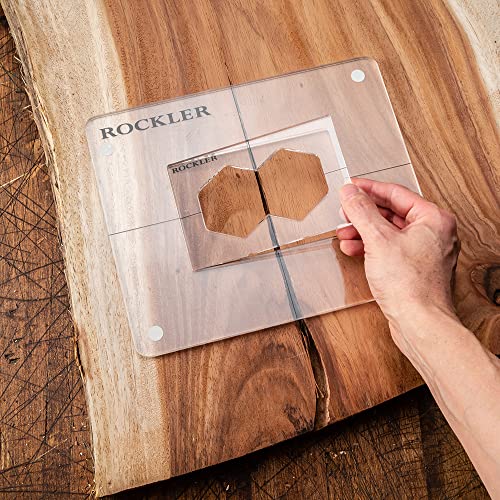 Rockler Hexagon Bow Tie Inlay Template Set – WoodArtSupply