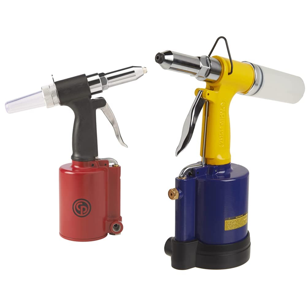 Chicago Pneumatic Air Riveter Tool Set - CP9882 & Astro Pneumatic PR14 ...