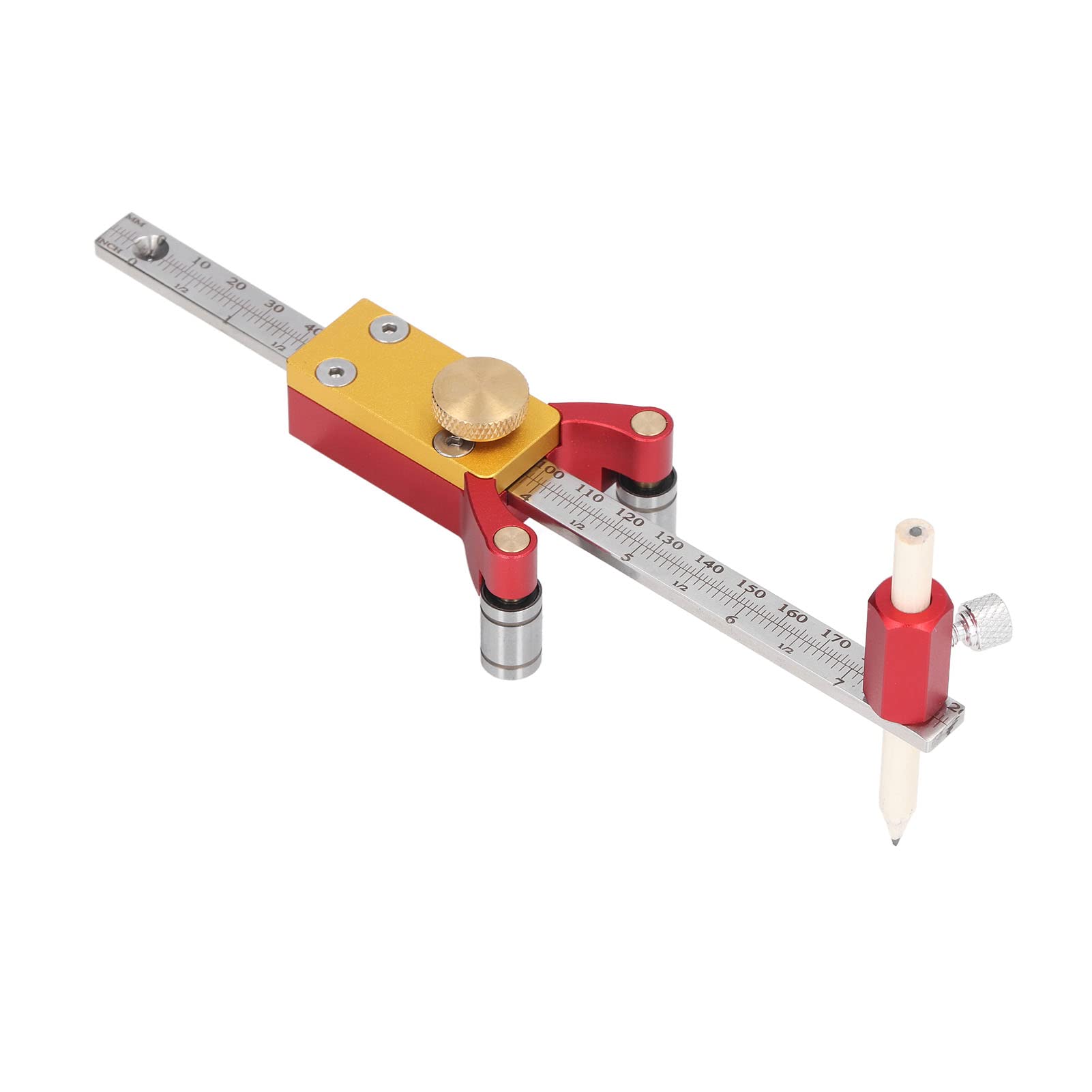 Parallel Marker, Multifunctional Scribing Ruler Parallel Line Drawing ...