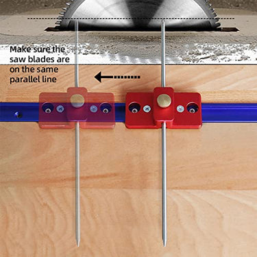 Table Saw Fence Parallel Positioning Tool, Aluminum Alloy Saw Blade Al ...