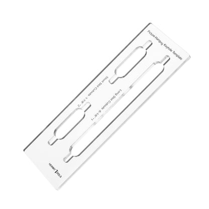 HERMIT TOOLS 9"×3" Inches Picture-Hanging Keyhole Templates – WoodArtSupply