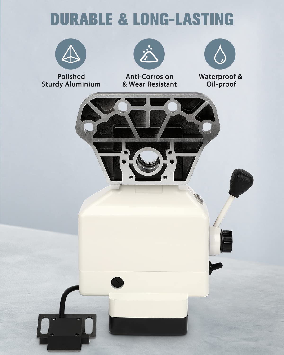 GCCSJ Power Feed X-Axis for Milling Machine 450 in-lb Torque 0-200RPM ...