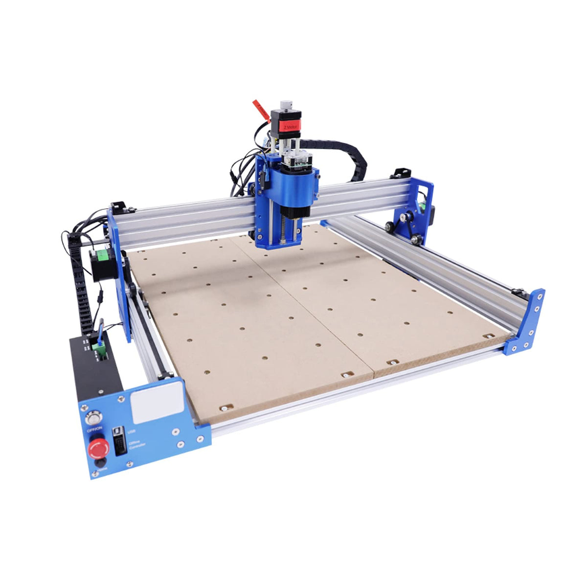 4040 CNC Router Machine, 3 Axis Aluminum Frame Engraving Machine USB R ...