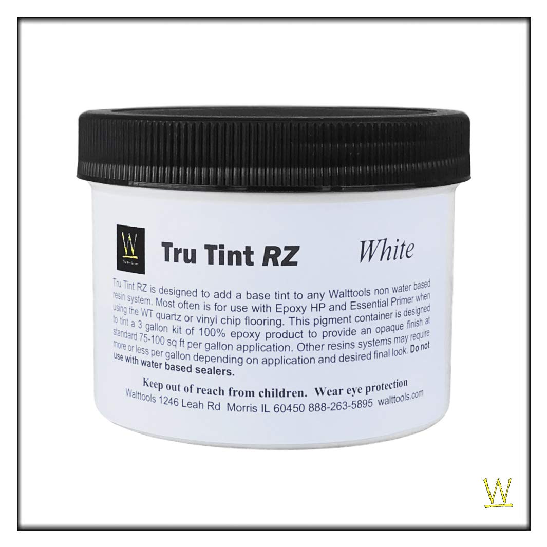 Walttools Tru Tint RZ High-Performance Epoxy and Resin Base Pigment for Seamless Floors & Crafts ...