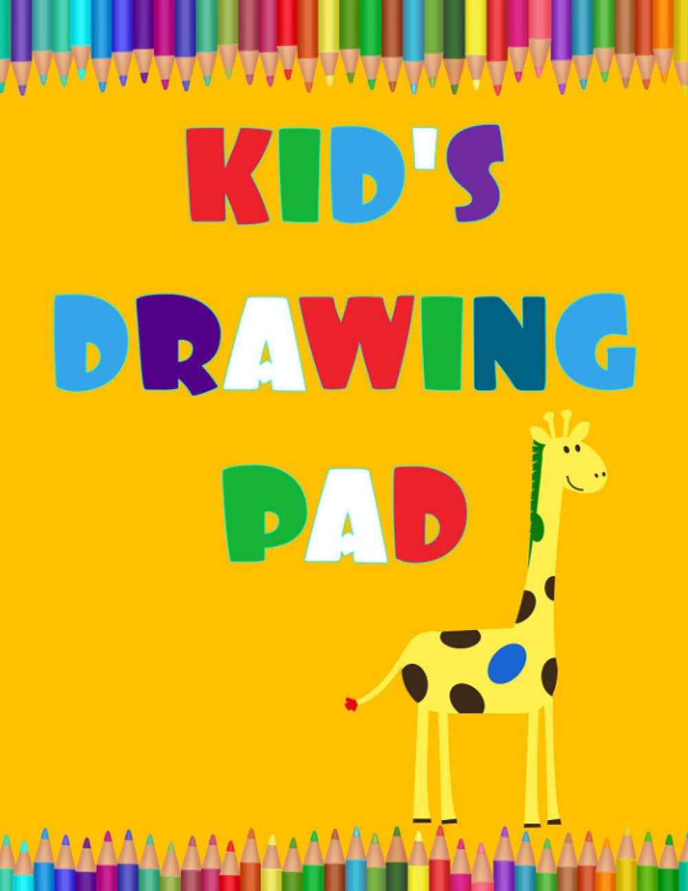 Kid's Drawing Pad A4: Drawing Paper for Children | Thick Paper – Large ...