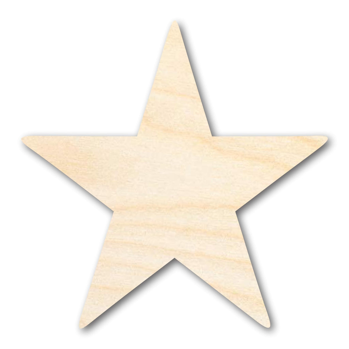 Unfinished Wood Star Shape | DIY Celestial Craft Cutout | Up to 36" 8 ...