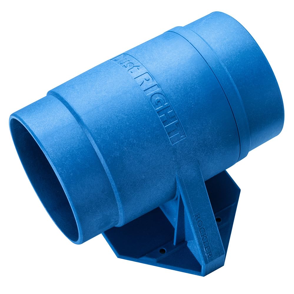 4” Mountable Dust Right Dust Collector Coupler - Reinforced ABS Plasti ...