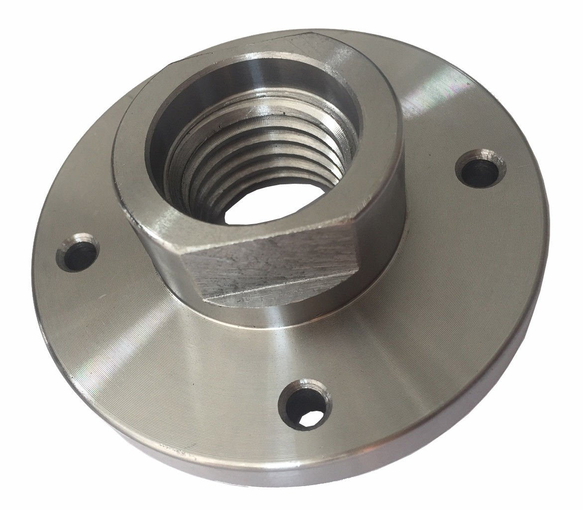 Steel Face Plate 1"-8 Threaded for Wood Lathe Turning (3") – WoodArtSupply