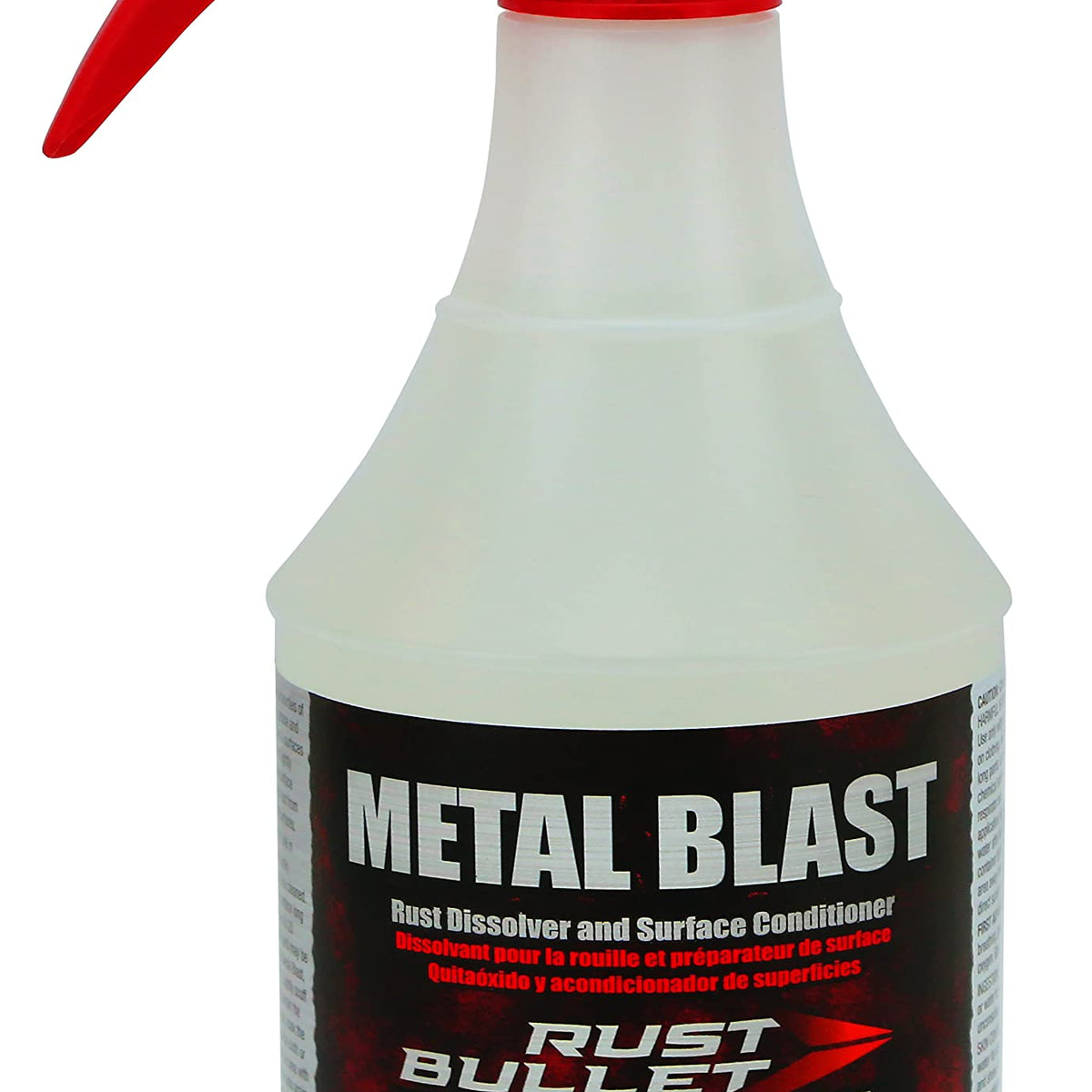 RUST BULLET - Metal Blast Rust Remover - Rust Treatment, Metal Cleaner ...