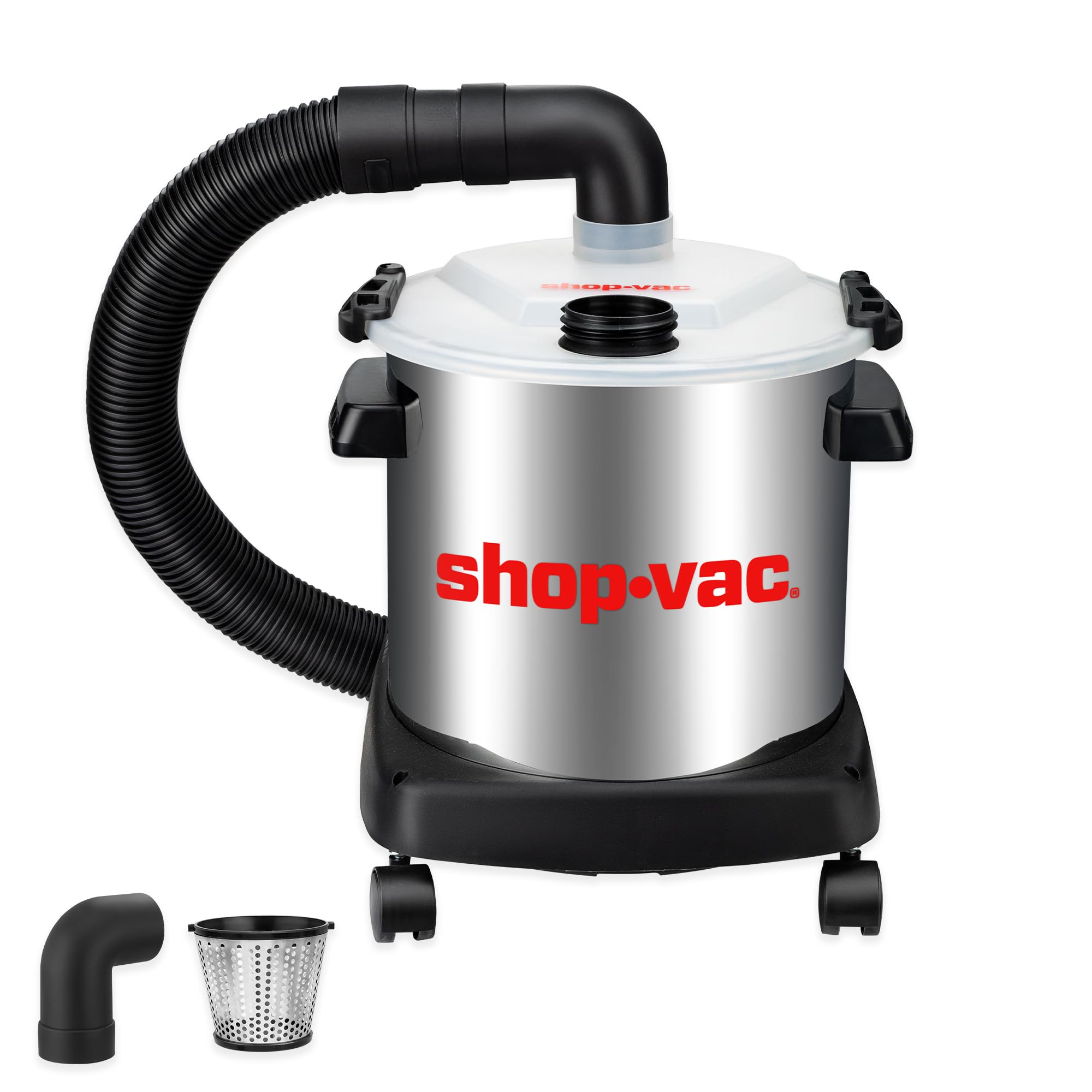 Shop-Vac Dust Collector with 5 Gallon Stainless Steel Tank, Movable ...