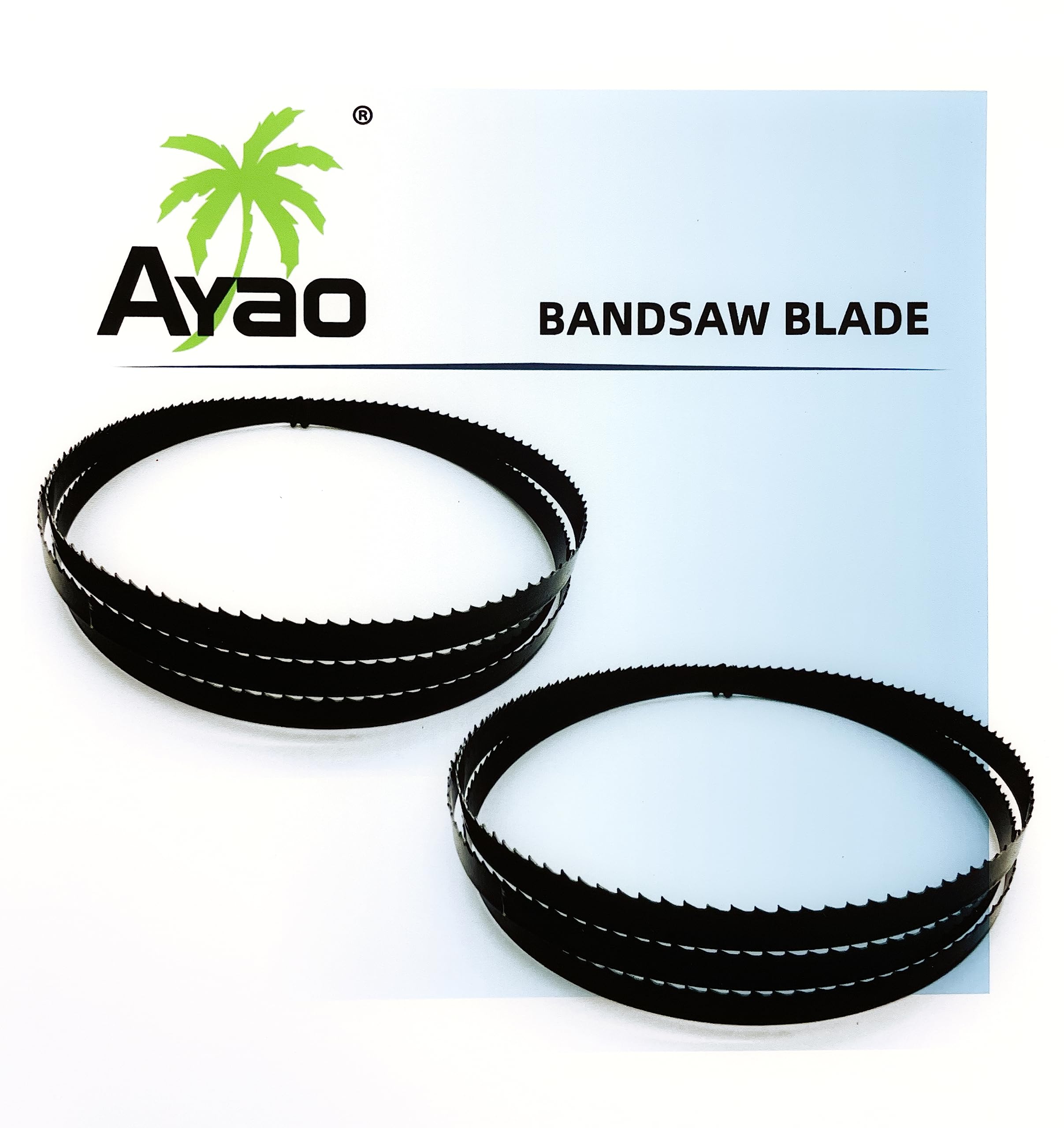 AYAO 93-1/2 Inch X 3/8 Inch X 10TPI Band Saw Blade, 2 Blades ...