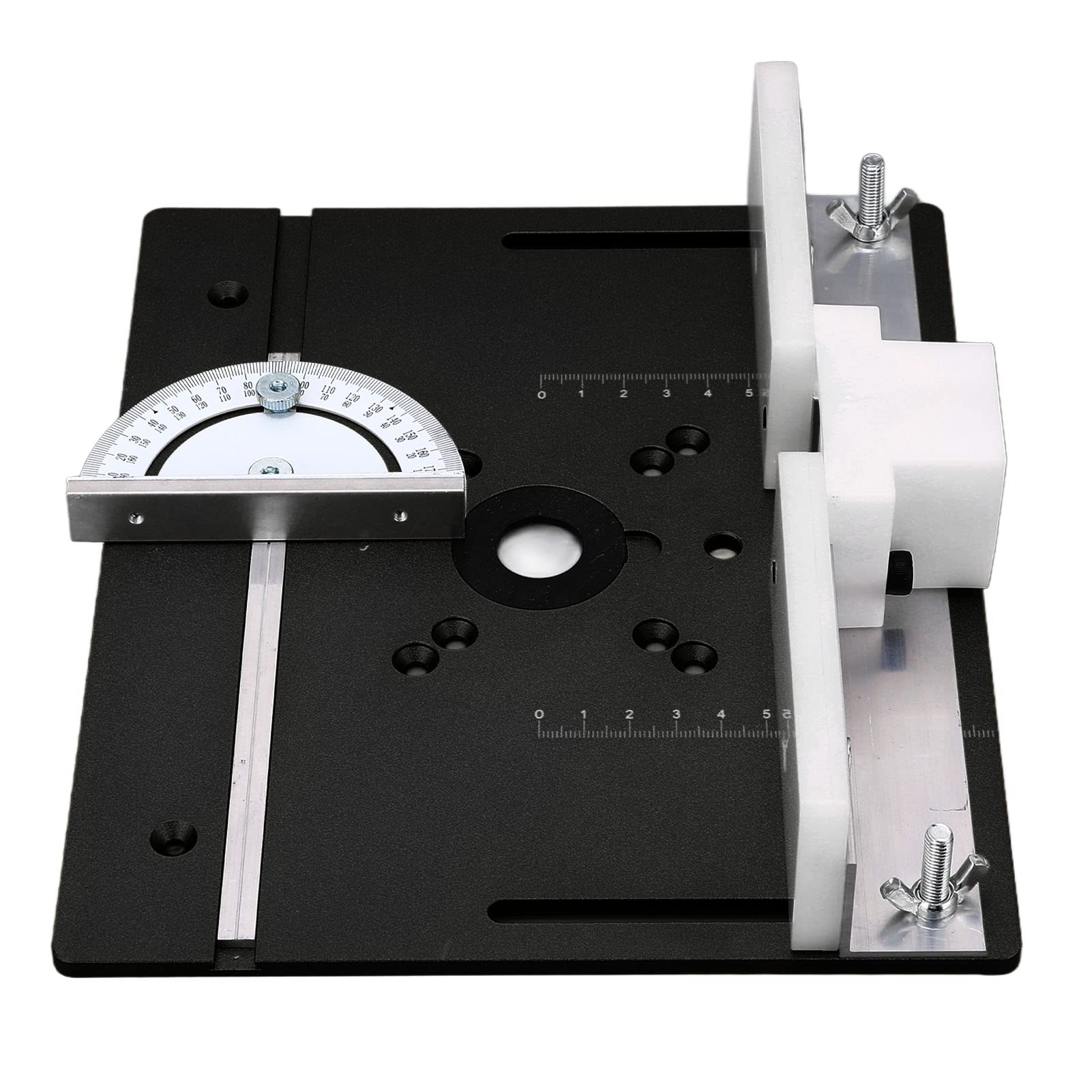 Metal Router Lift System Kit Woodworking Insert Base Plate for Router ...