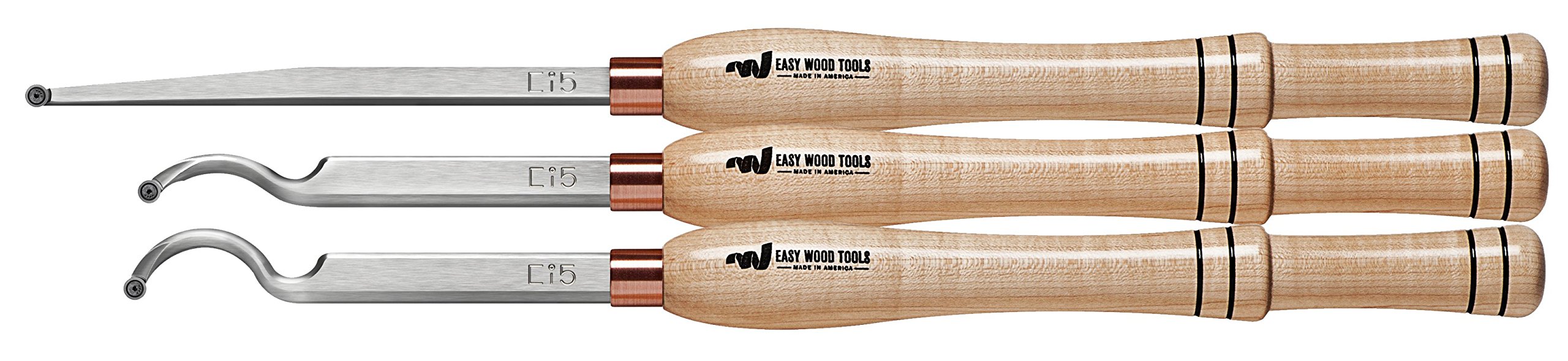 Easy Wood Tools Wood Turning COMBO - Mid-Size Easy Hollower #1, 2 & #3 ...