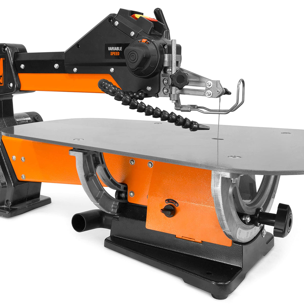 WEN LL2156 21-Inch 1.6-Amp Variable Speed Parallel Arm Scroll Saw with ...