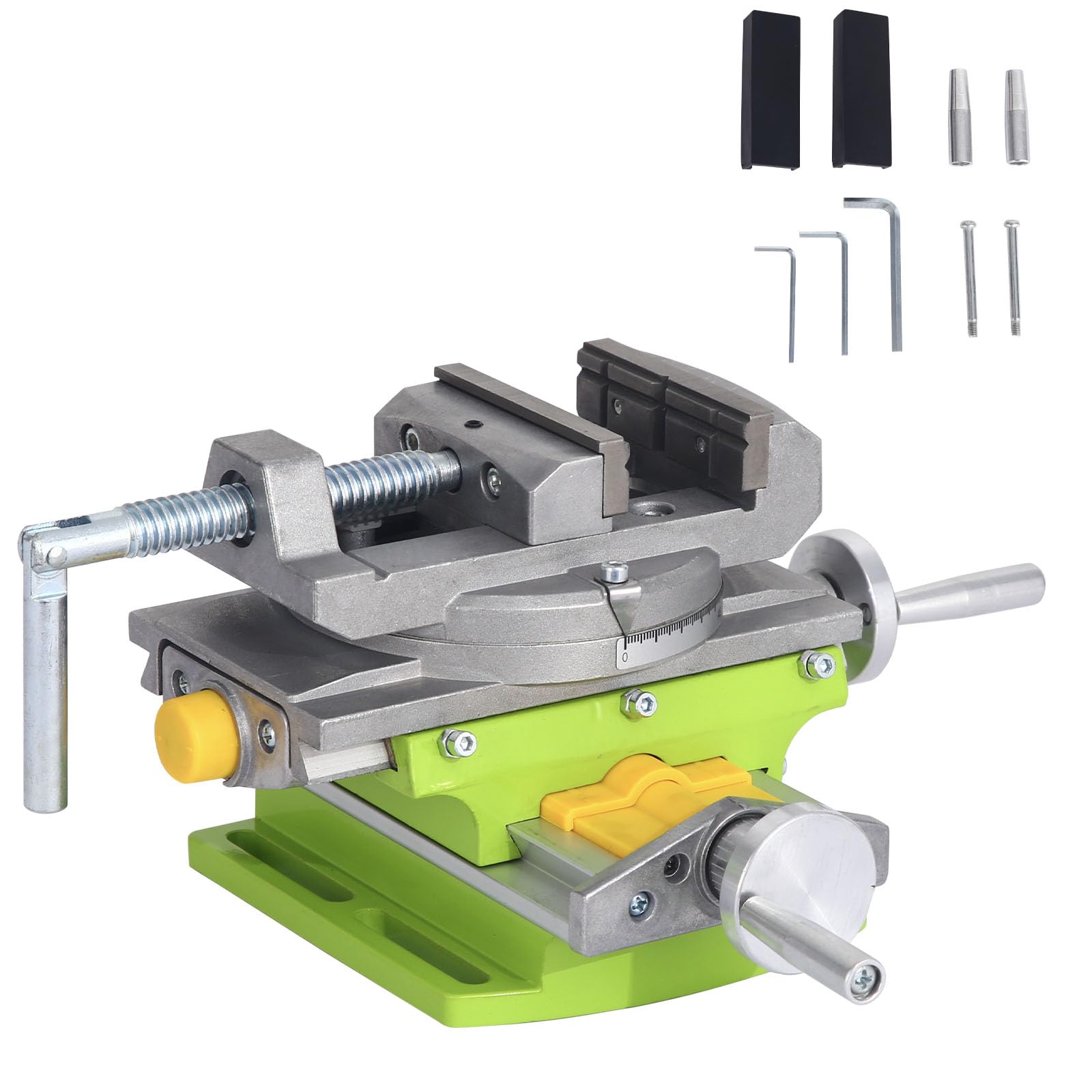 BHTOP Cross Slide Drill Vise 2 Way X-Y Compound Vise, Multifunction ...
