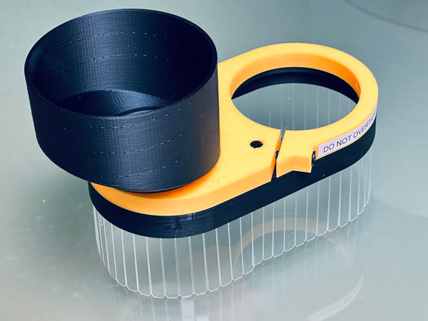 Clear Dust Boot/Shoe for CNC milling machine 80mm router body diameter ...