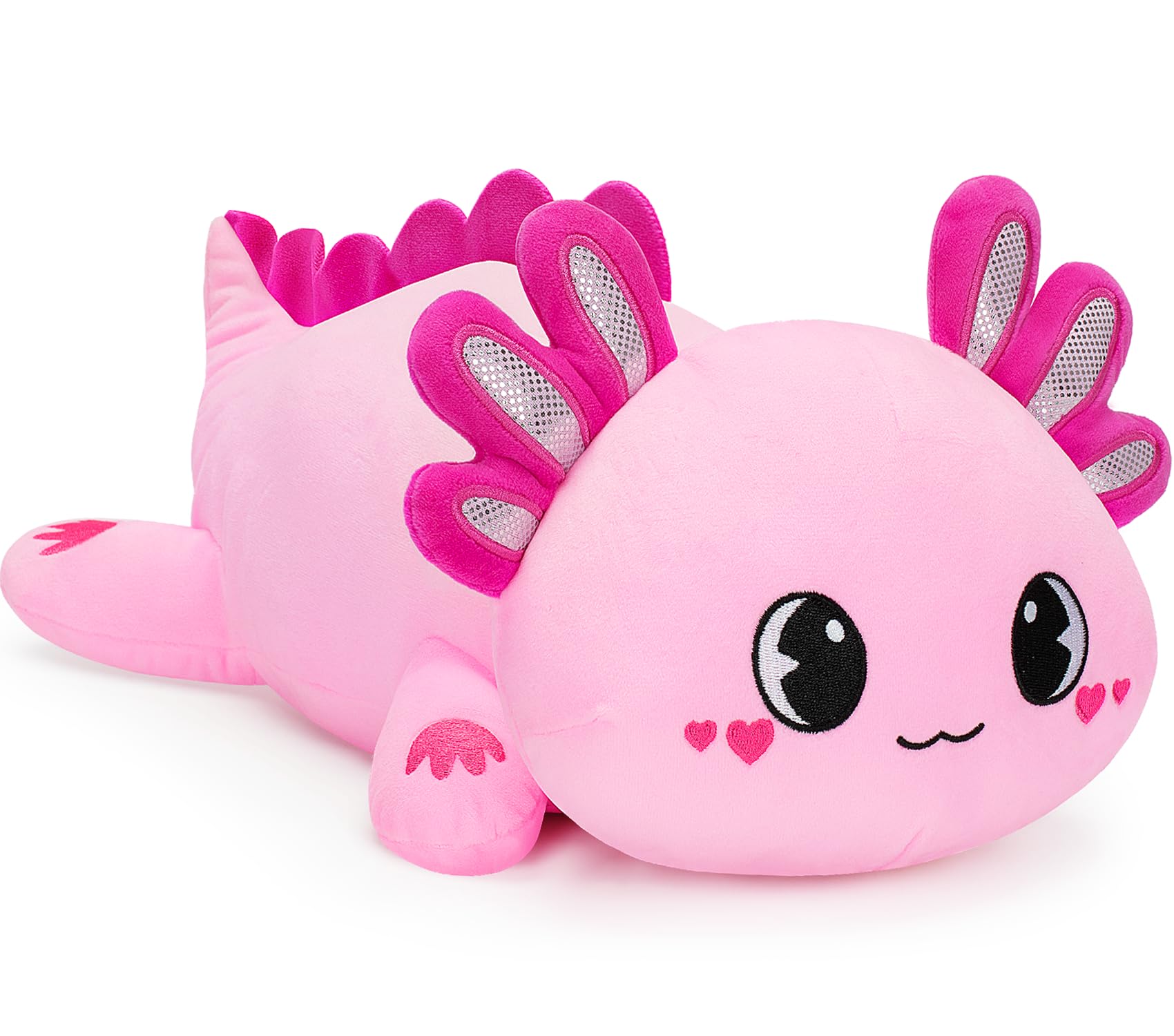 Officygnet Axolotl Plush, 13" Soft Stuffed Animal Plush Toy, Cute ...