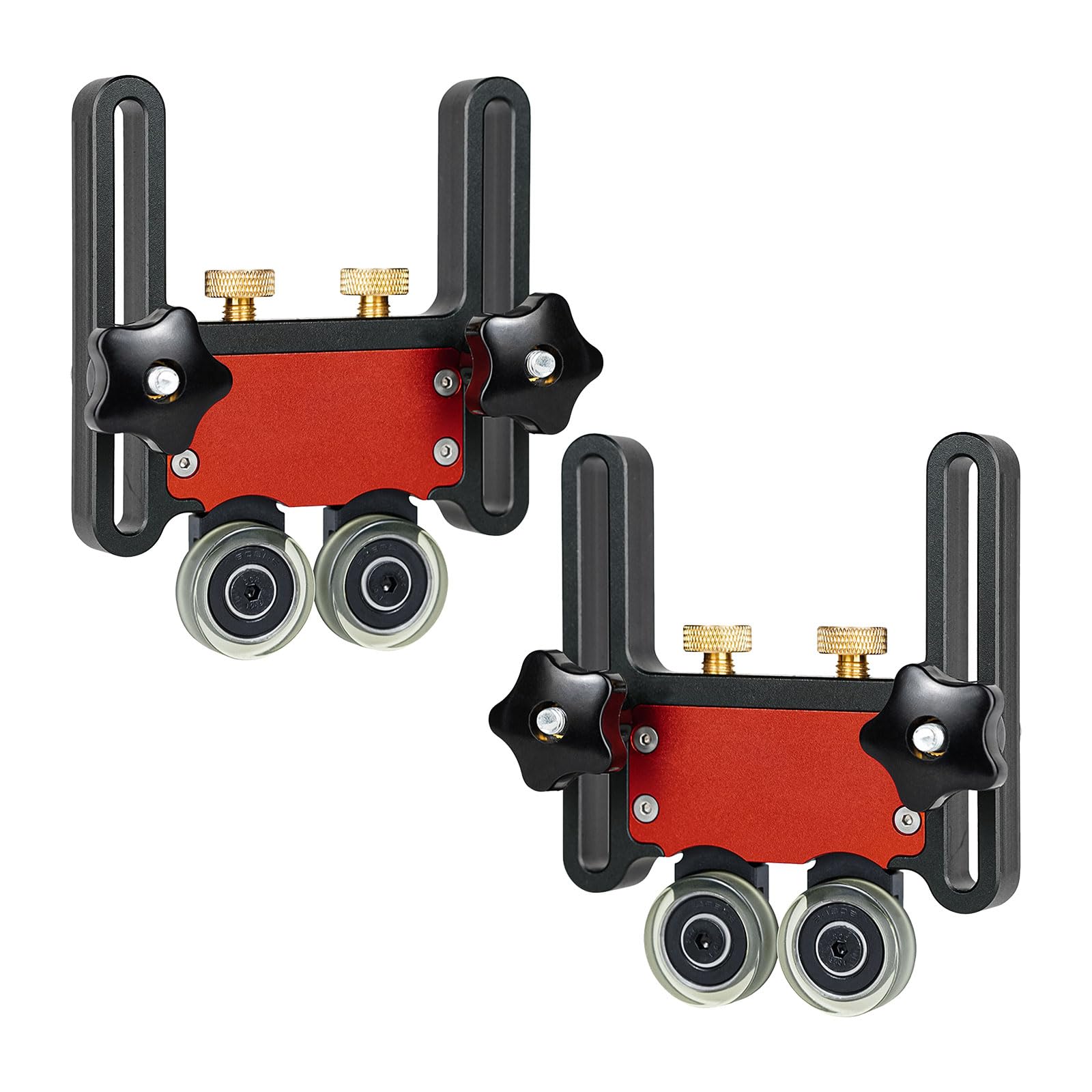 2Pcs Updated Bearing Roller Featherboards Feather Boards for Table Saw ...