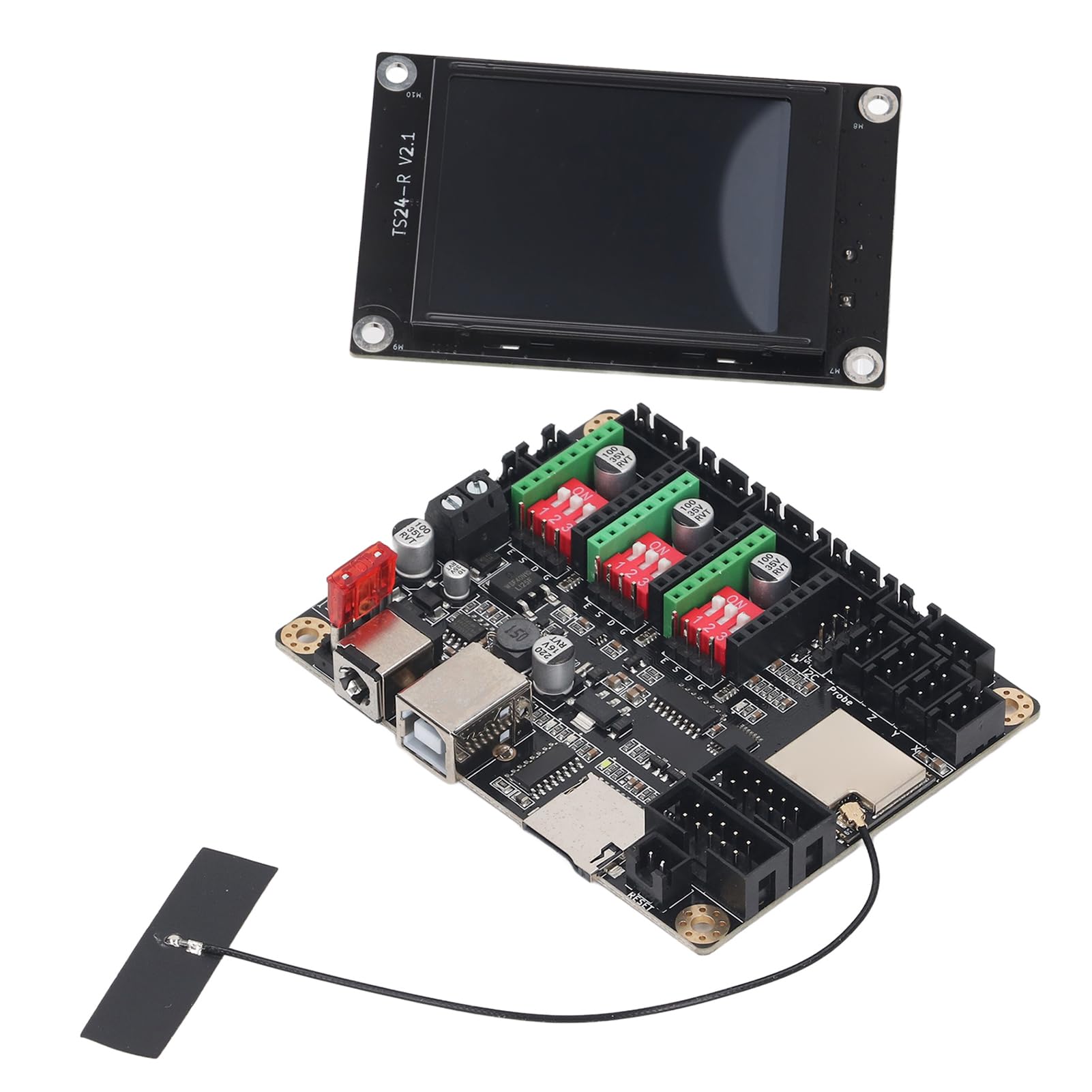 3D Printer Motherboard Kit Laser Engraving Machine Main Board Equipped ...