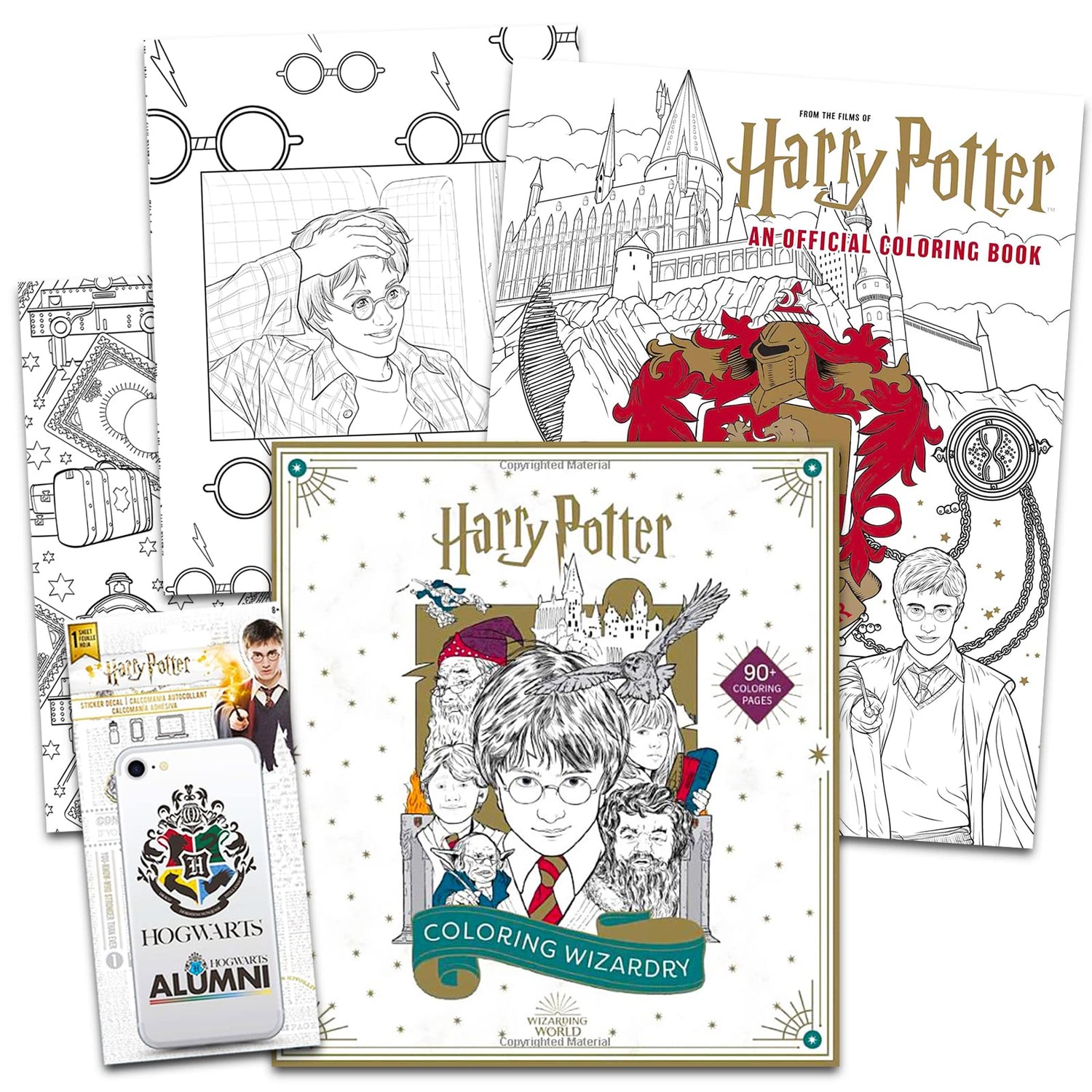 coloring book harry potter