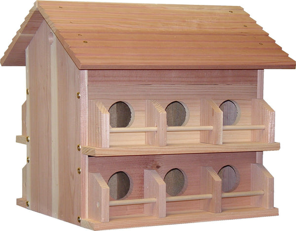 Heath Outdoor Products 297194 M-12Dp Deluxe Wood Martin House 18"x19"x ...