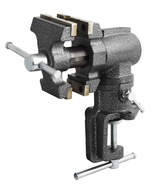 Toolsmith 2-1/2 inch Mini Jaw Portable Clamp-on Table Bench Third Hand ...