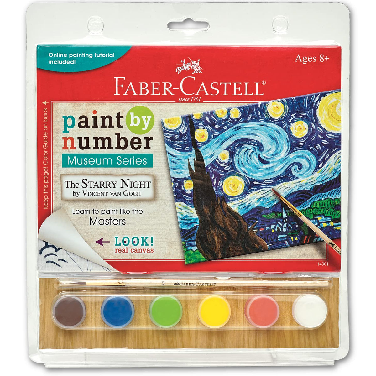 Faber-Castell Paint by Number Museum Series - Vincent Van Gogh, The St ...