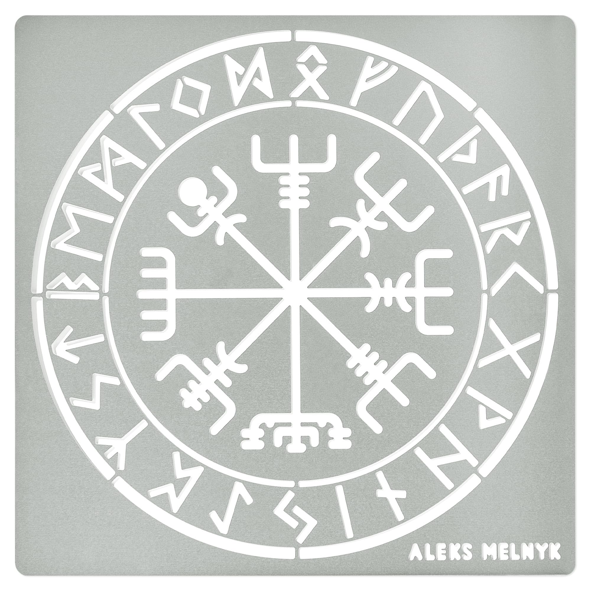Aleks Melnyk #63 Viking Stencil, Rune Symbols, Celtic Metal Patterns ...