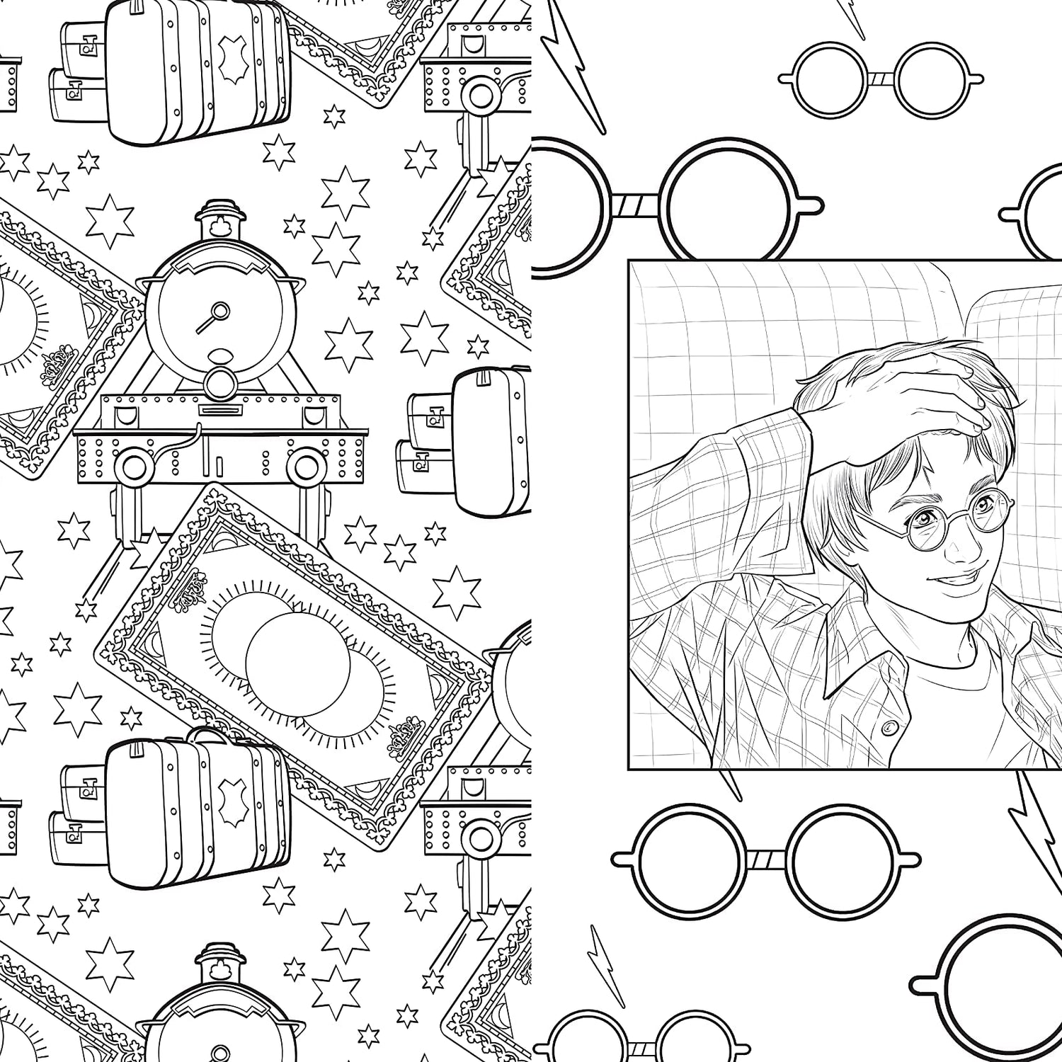 harry potter coloring pages for toddlers