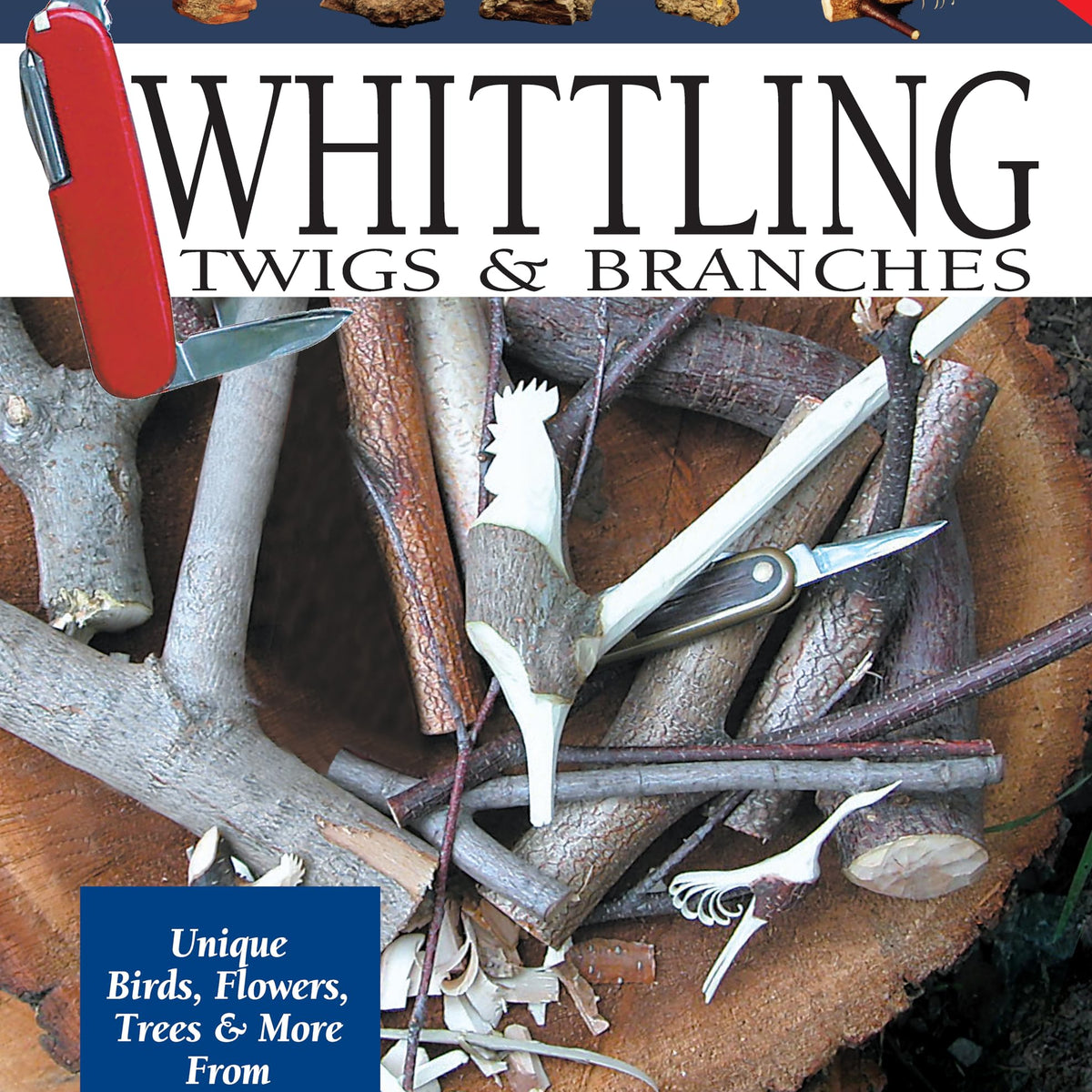 Whittling Twigs & Branches, 2nd Edition: Unique Birds, Flowers, Trees ...