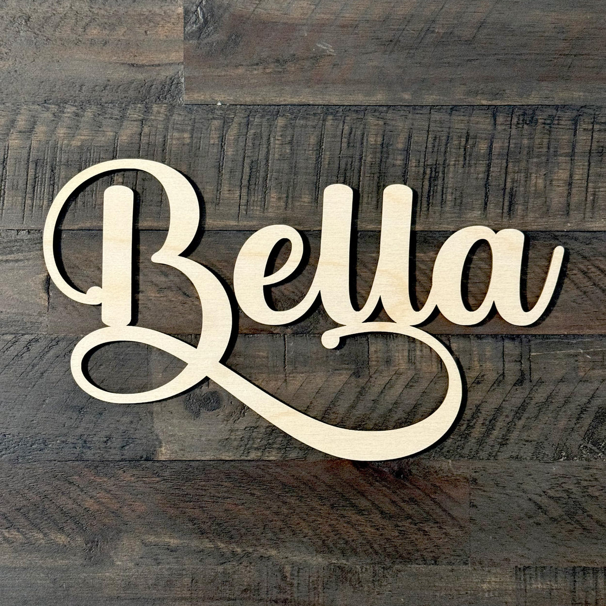 Custom wood name sign cutout Baby name sign Above the crib sign Large ...